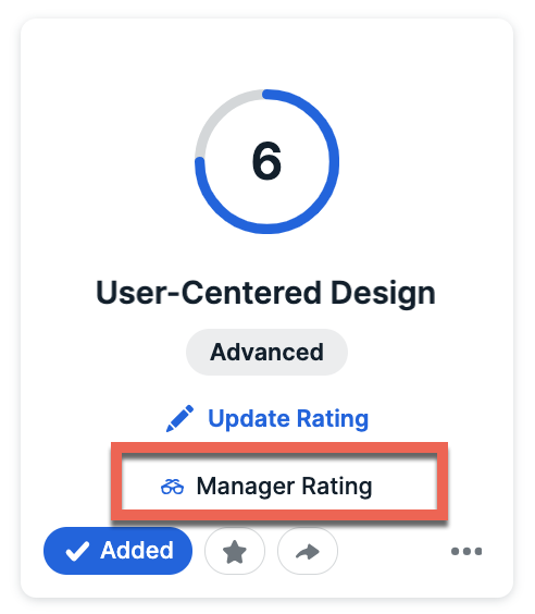 Change a Skill Rating Visibility Setting – Degreed