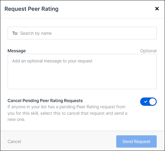 Request a Peer Rating – Degreed