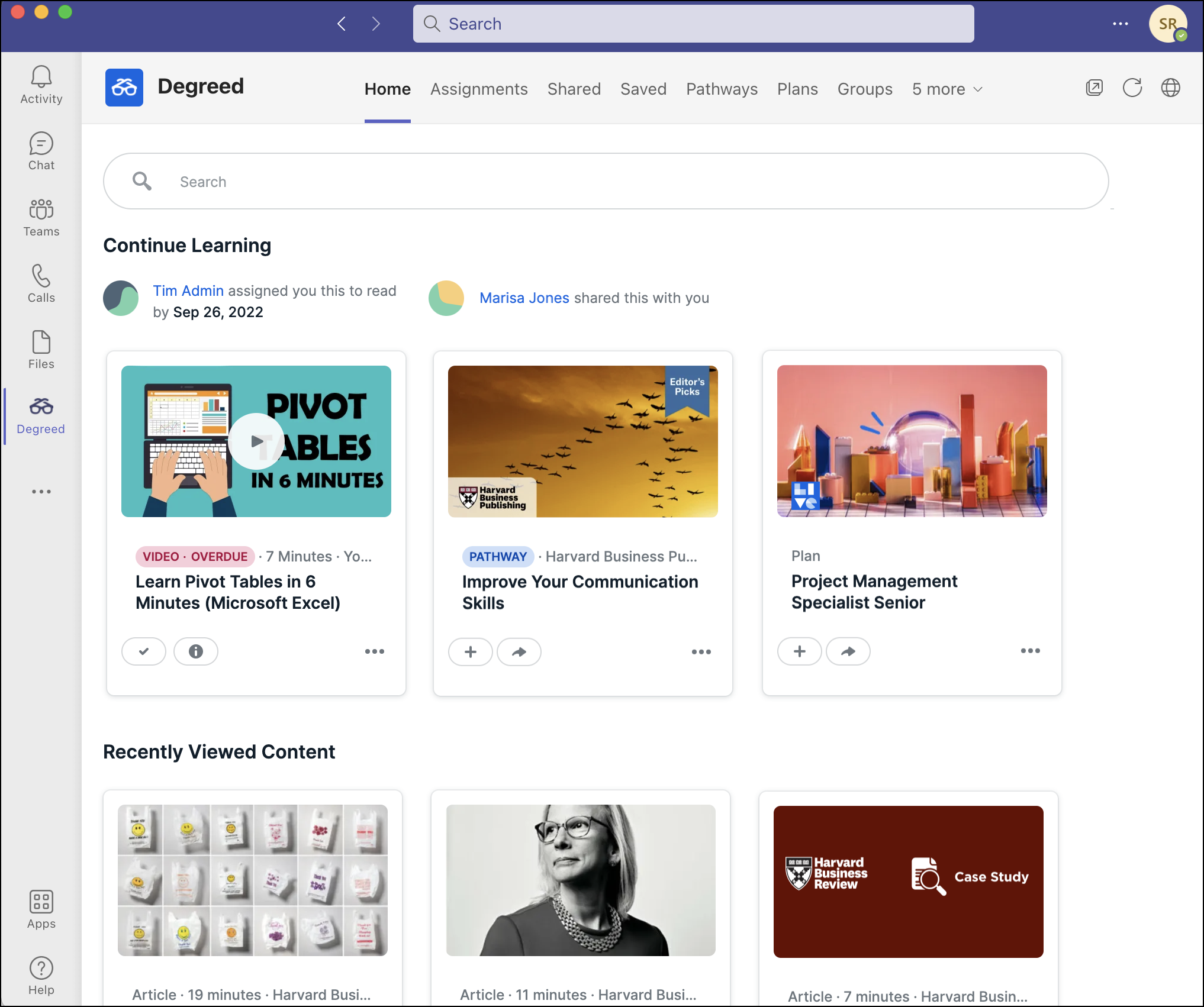 The Degreed App Home Window – Degreed The Degreed App Home Window – Degreed