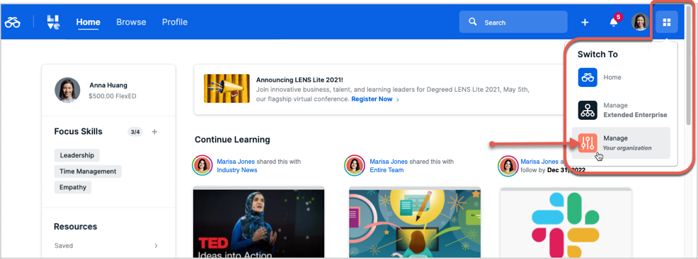 getAbstract In-app Integration – Degreed